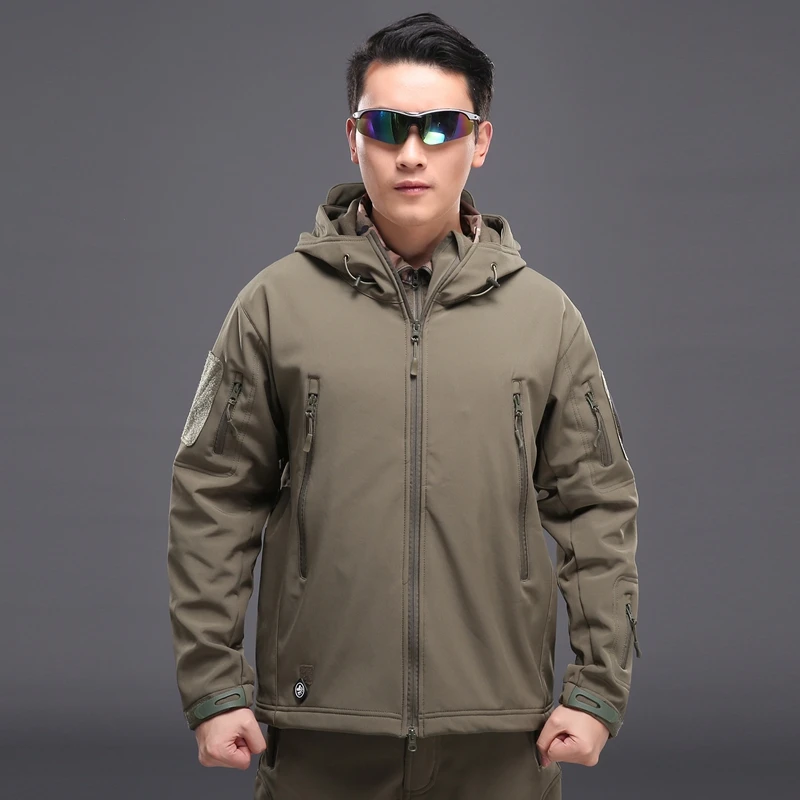 Lurker Hiu Kulit Soft Shell V4 Di Luar Ruangan Taktis Militer Jaket ...