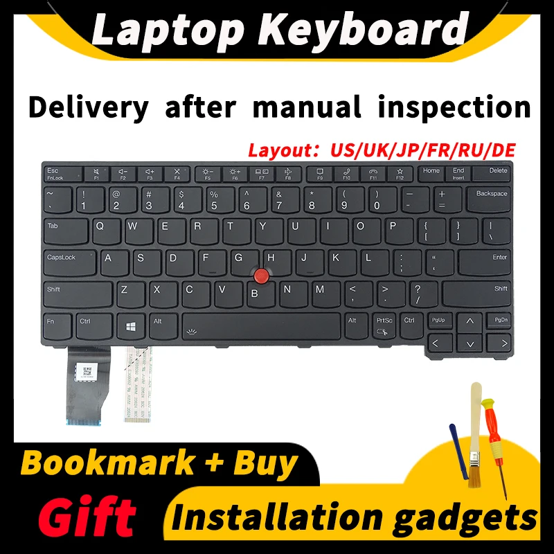 Laptop-Replacement-Keyboard-for-Lenovo-Thinkpad-X13-Gen2-without-with ...