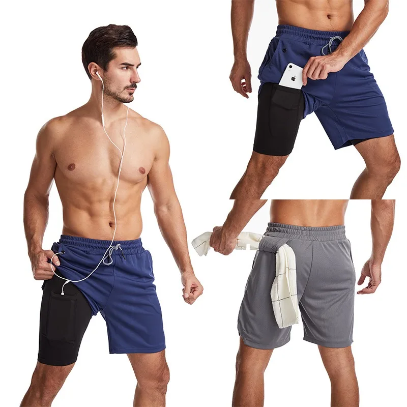 Men-s-Running-Shorts-Mobile-Phone-Pockets-Quick-Dry-Short-Pants-Sports ...