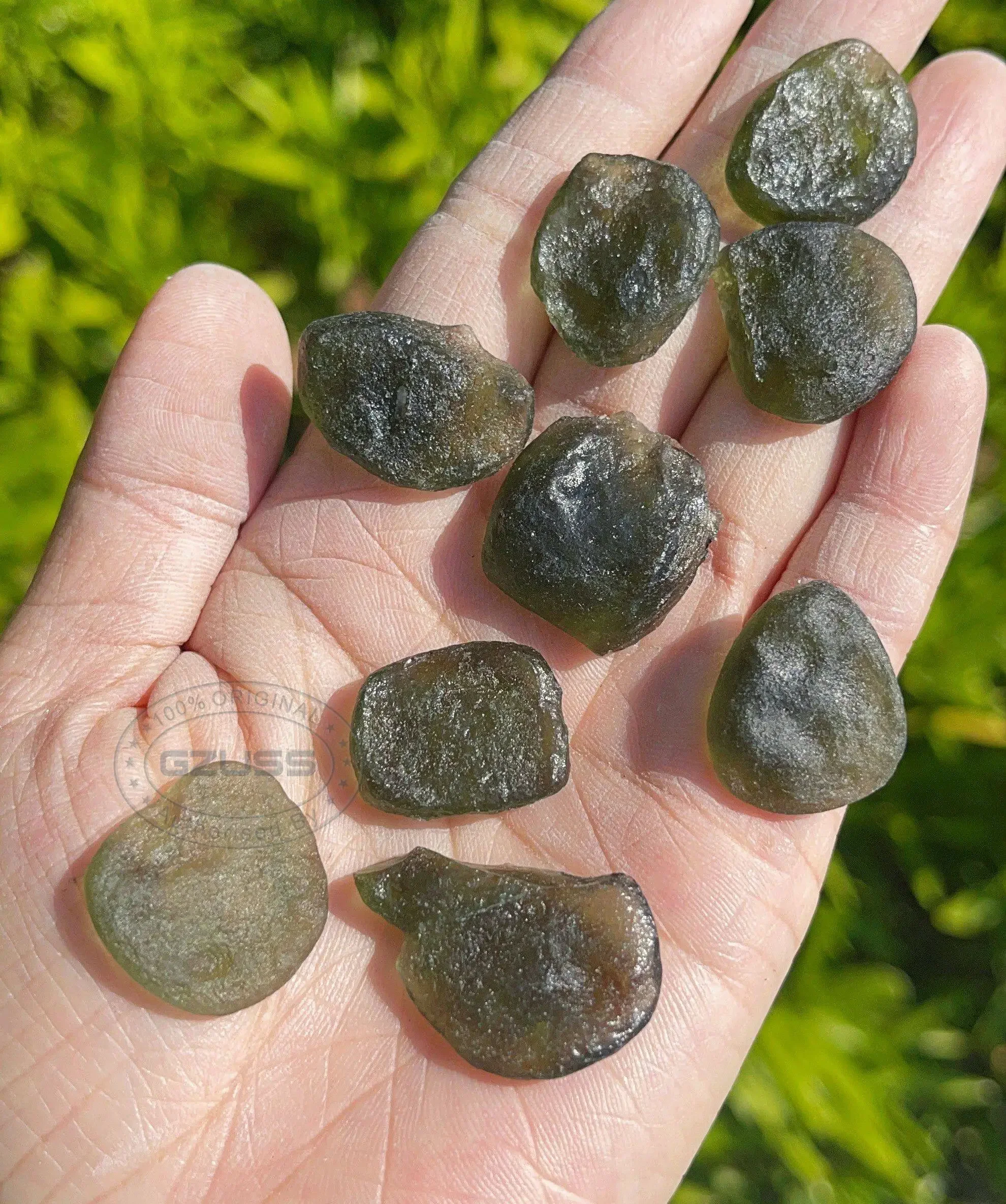 Raw moldavite store