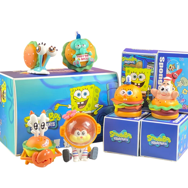 Figuras-de-Bob-Esponja-SquarePants-deliciosas-hamburguesas-de-cangrejo ...