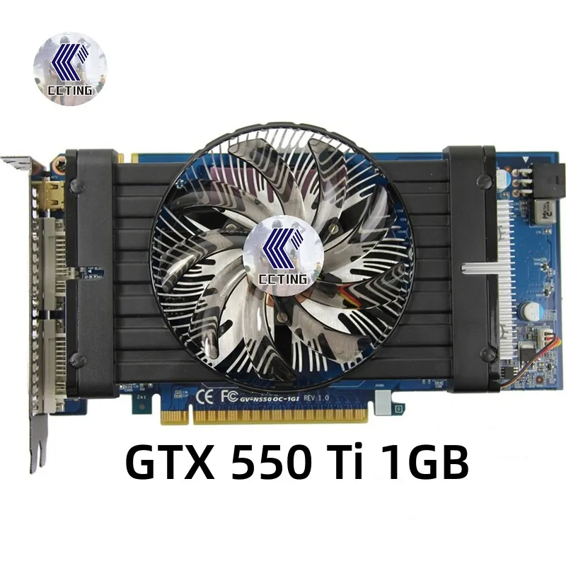 CCTING-GTX-550-Ti-1GB-Graphics-Card-GPU-GDDR5-Video-Card-for-NVIDIA-Map ...