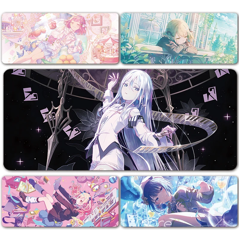 Project Sekai World Link PJSK 25Ji MMJ WxS VBS LN XXL Large Mouse Pad ...