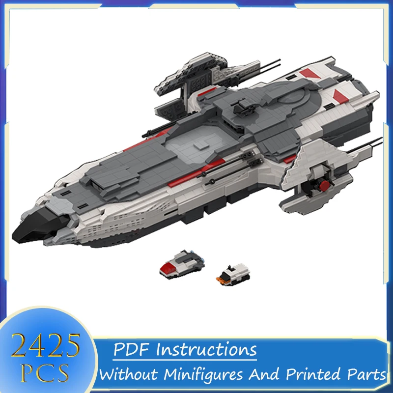 Military-Series-Building-Block-Carrack-Expedition-Spaceship-Battle-Ship ...
