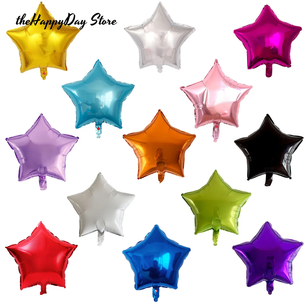 10-5-1Pcs-Metallic-Star-Foil-Balloons-18-10inch-Wedding-Birthday-Party ...