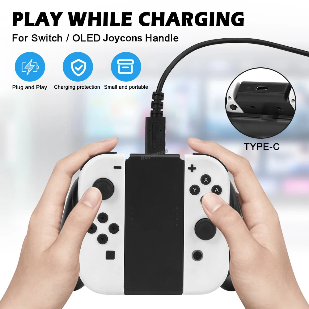 New-Game-Controller-Charging-Dock-Grip-Left-Right-Gamepad-Charger-Stand ...