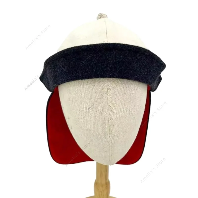 Replica Yuan Emperor Hat Boli Hat Top Kublai Khan Costume Accessory ...