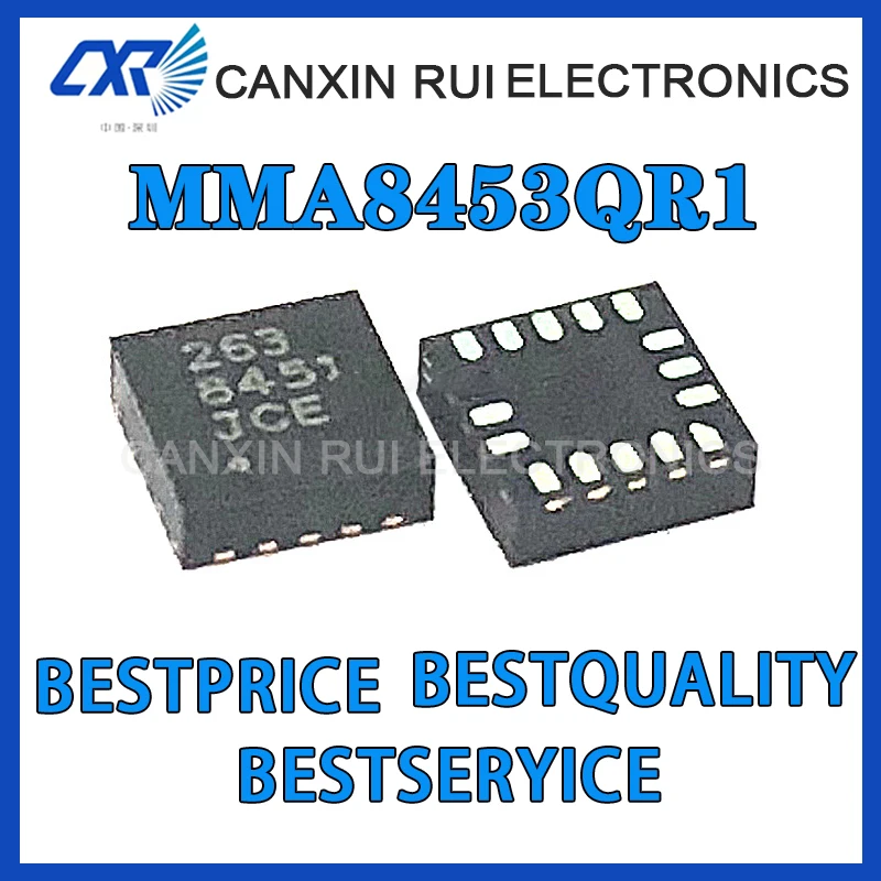 100% brand new original MMA8453QR1 silk screen 8453 QT digital triaxial ...