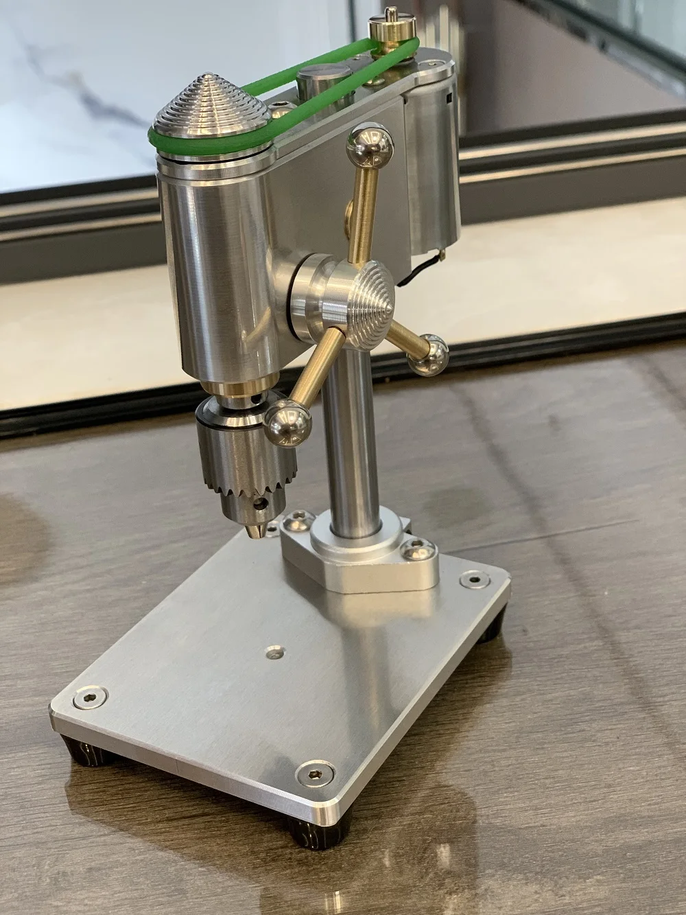 Mini drilling machine mechanical decoration handicraft collection