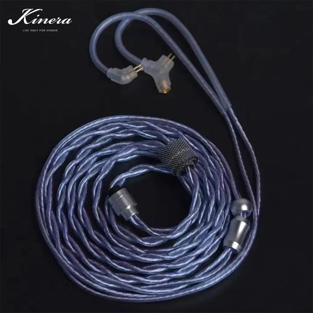 Kinera Gramr Cable Modular para auriculares, accesorio con micrófono (3,5mm + 4,4mm), OFC ...