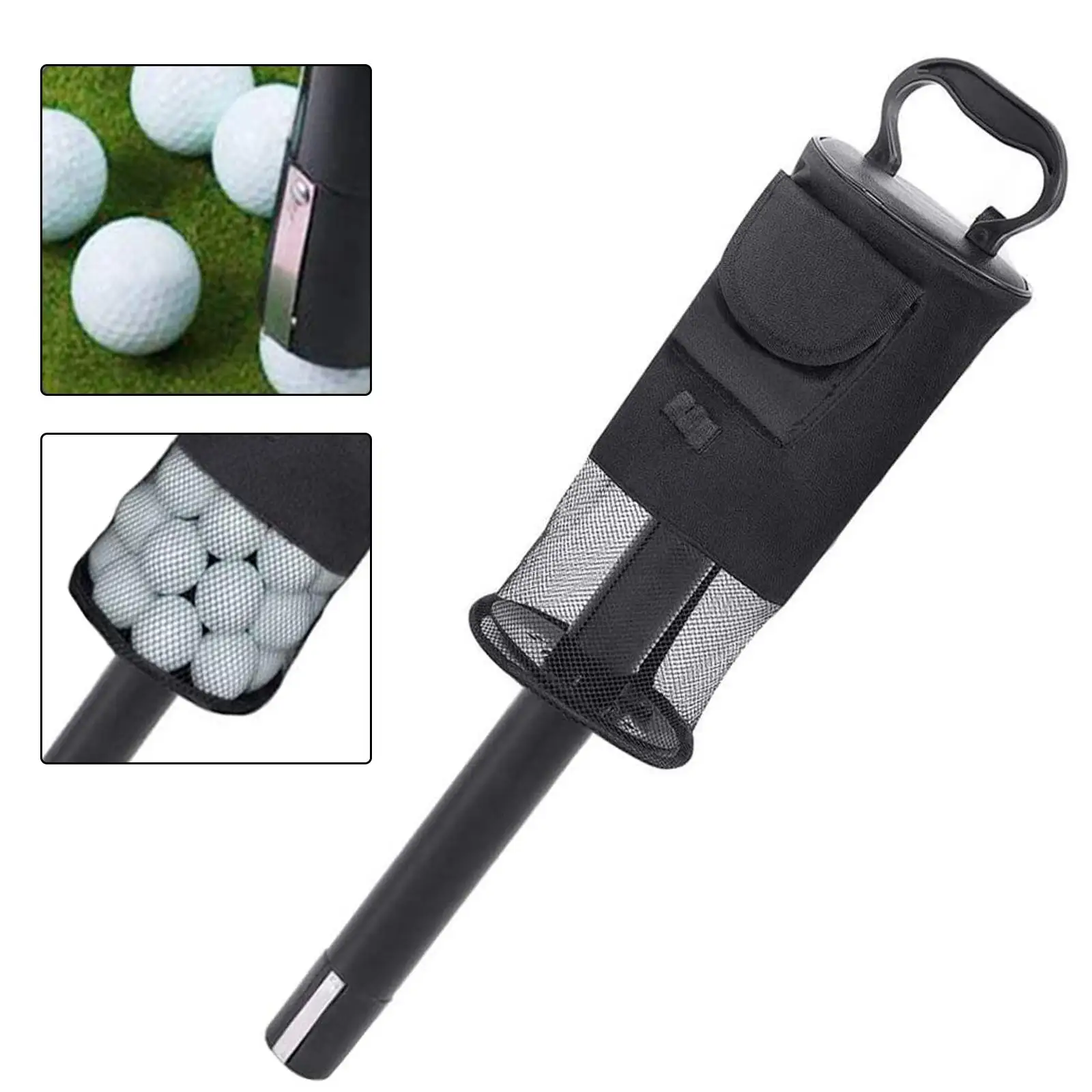 Golf-Ball-Retriever-Bag-Golfing-Equipment-Hold-up-to-70-Balls-Ball ...