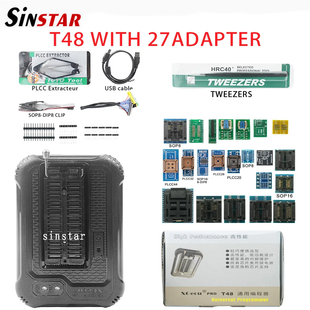 XGecu-programador-adaptador-27-compatible-con-31000-ICs-para-EPROM-MCU ...