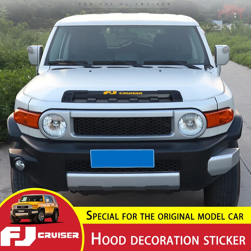For Toyota Fj Cruiser Hood Trim Engine Cover Decoration Sticker Bug ...