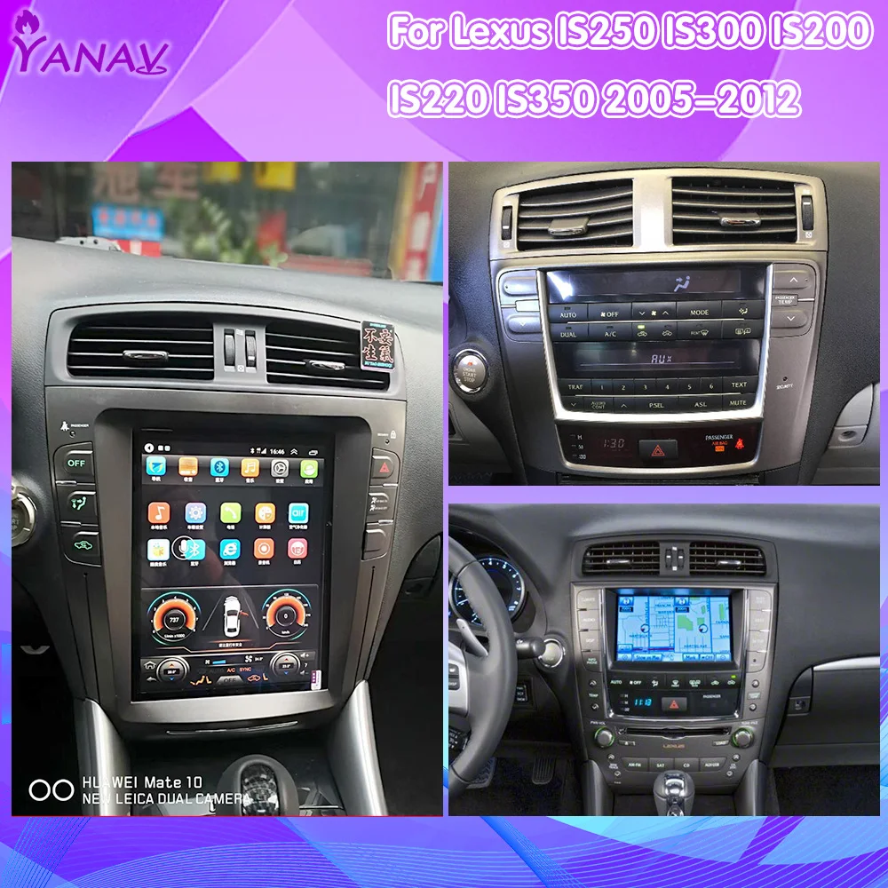 10.4" Android 13 Car Radio For Lexus IS250 IS300 IS200 IS220 IS350 2005 ...