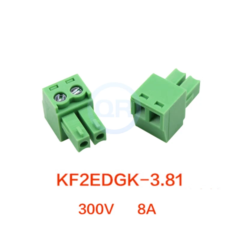 10-Piece-KF2EDGK-3-81-Plug-in-Connector-Terminal-Block-2EDGK-3-81mm-2P ...