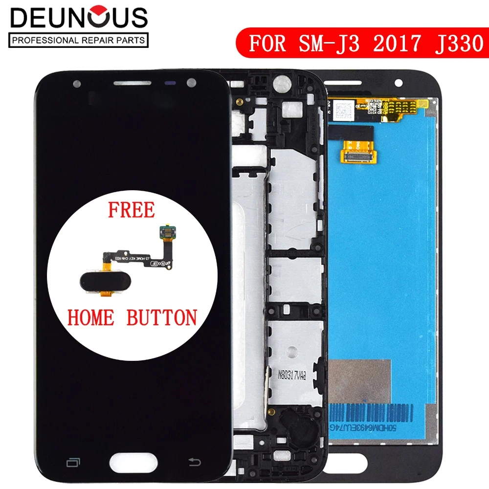New-AMOLED-J3-Pro-LCD-For-Samsung-GALAXY-J3-Glass-J330-2017-Display ...
