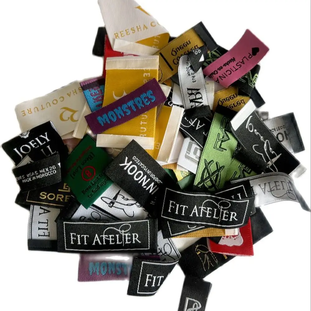Customized-Fabric-Sewing-Clothing-Labels-For-Garment-Brand-Logo-Woven ...