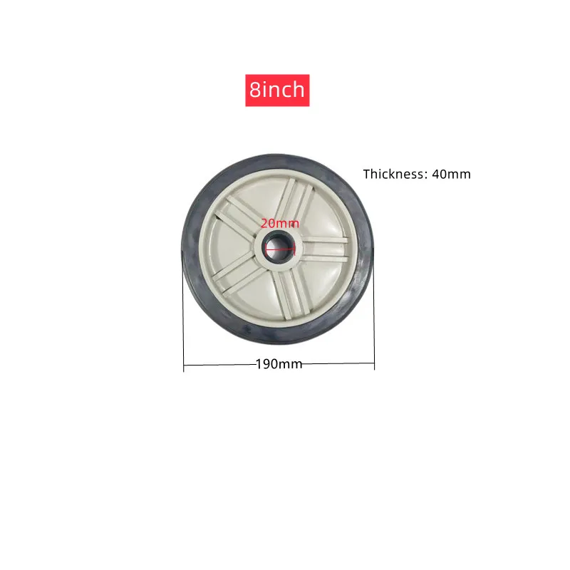 Air Compressor 8inch Wheel Belt Pump Accessories Caster Wheel Pulley ...