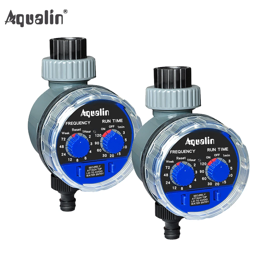 2pcs Aqualin Smart Ball Valve Watering Timer Automatic Electronic Home ...