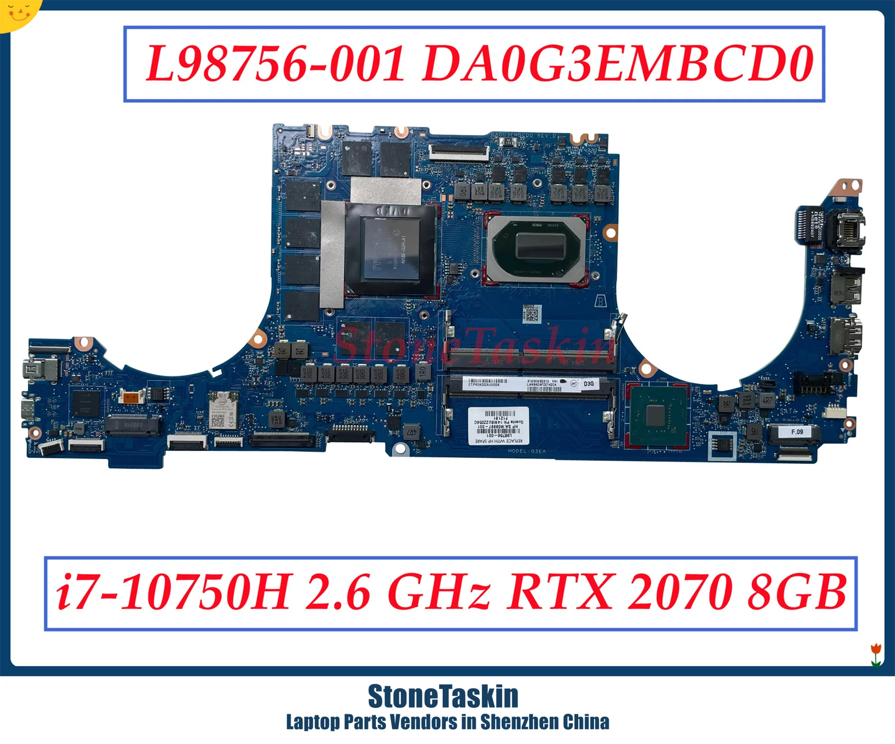 StoneTaskin-L98756-001-For-HP-15-EK0018CA-15-EK-Laptop-Motherboard ...