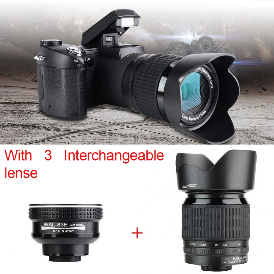33 Megapixel Digital Camera Auto Focus Lens, 1080p Video Camera ...
