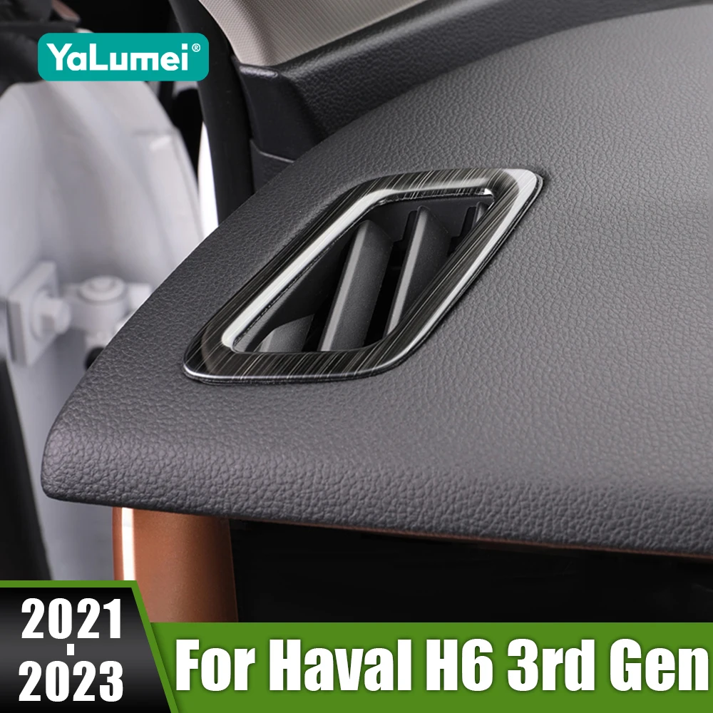 For Haval H6 3rd Gen 2021 2022 2023 GT DHT-PHEV Car Center Console Air ...