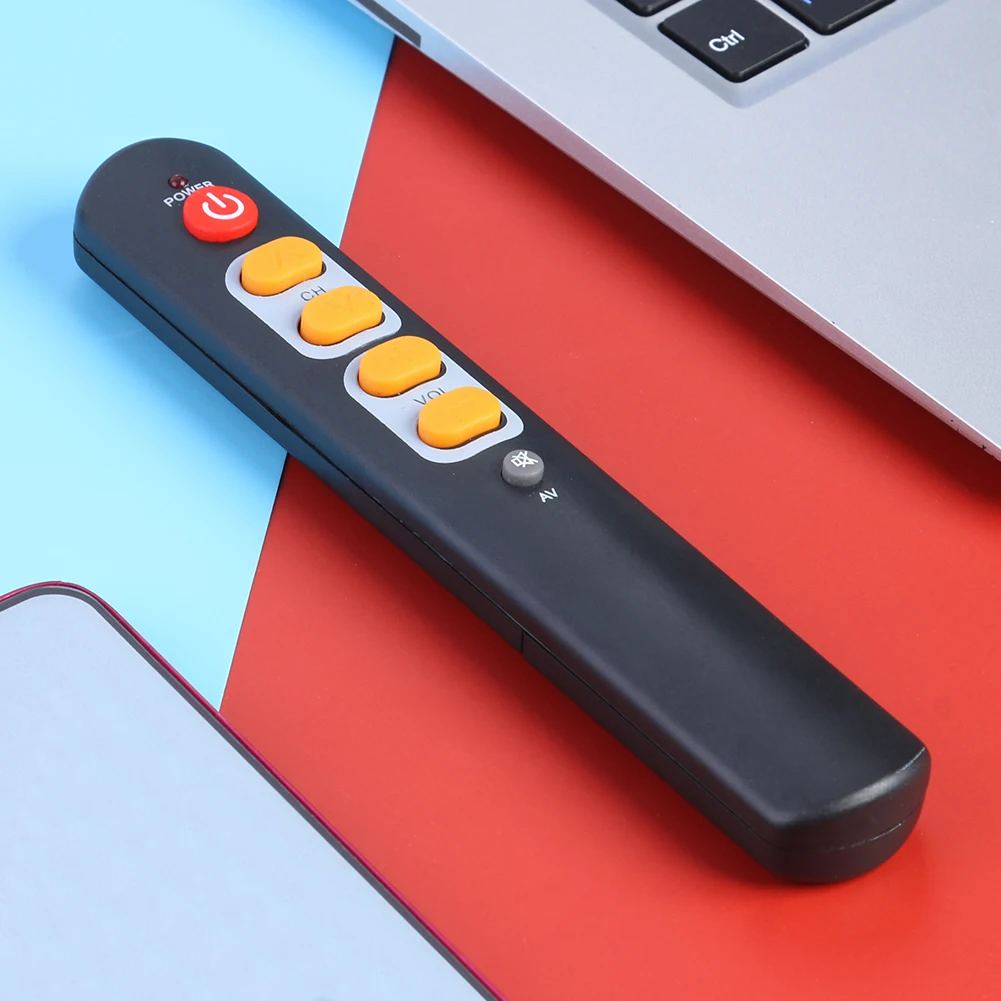 Electronic-Smart-Home-Accessories-6-Yellow-Buttons-Learning-Remote-Copy ...