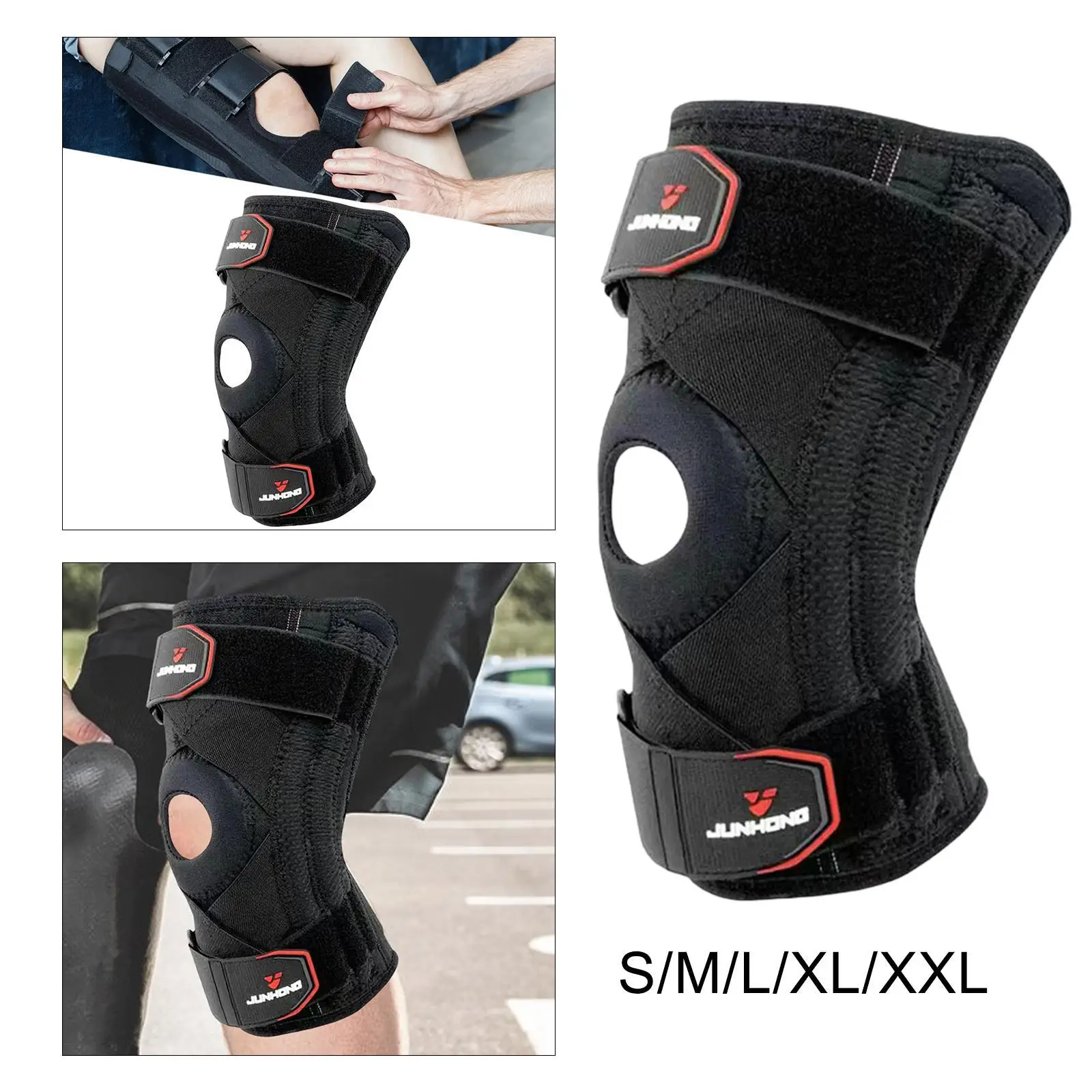 Knee-Brace-for-Men-Women-Shock-Absorption-Knee-Protector-Knee-Sleeve ...