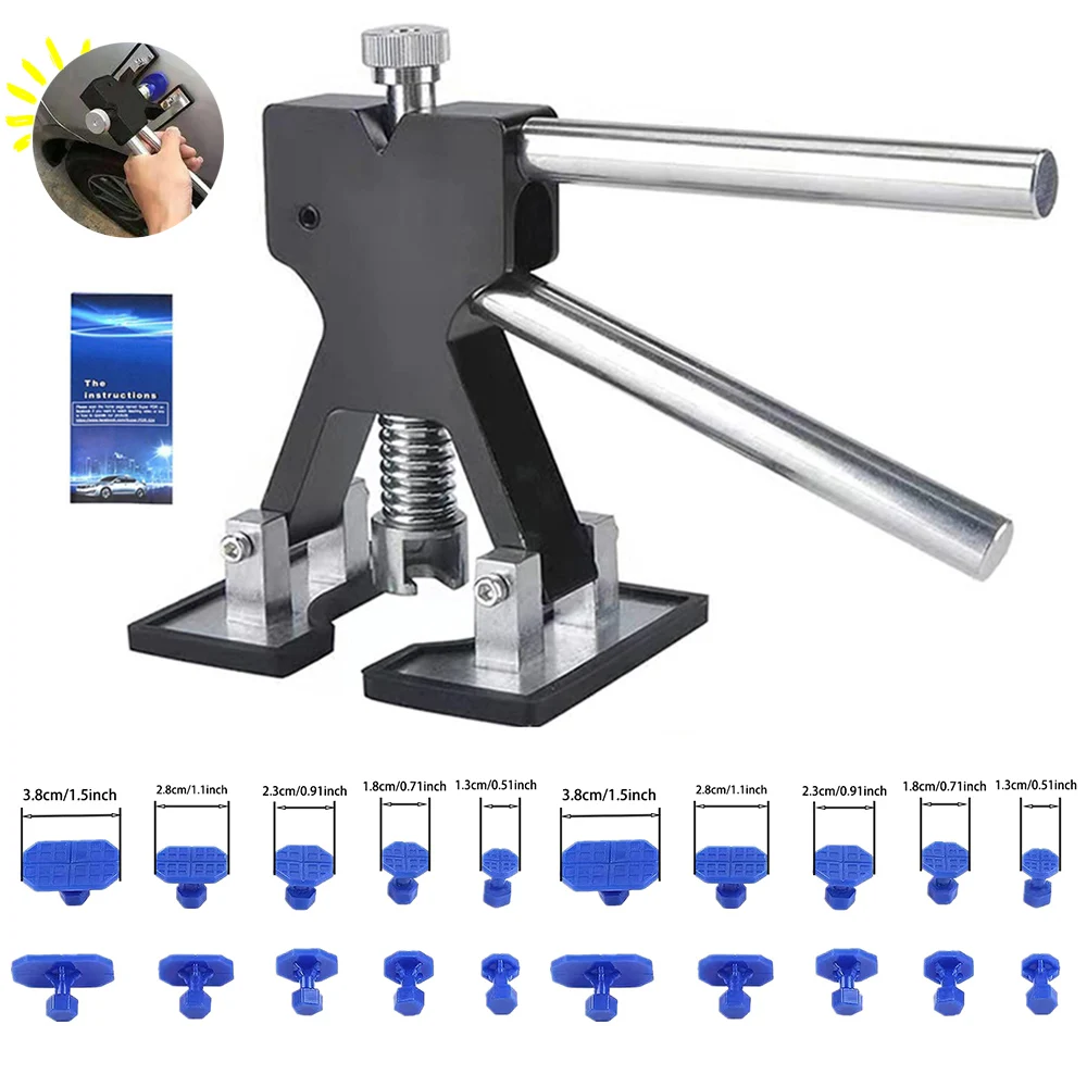Car Paintless Removing Dent Puller Body Dent Repair Kit Dents Remover ...