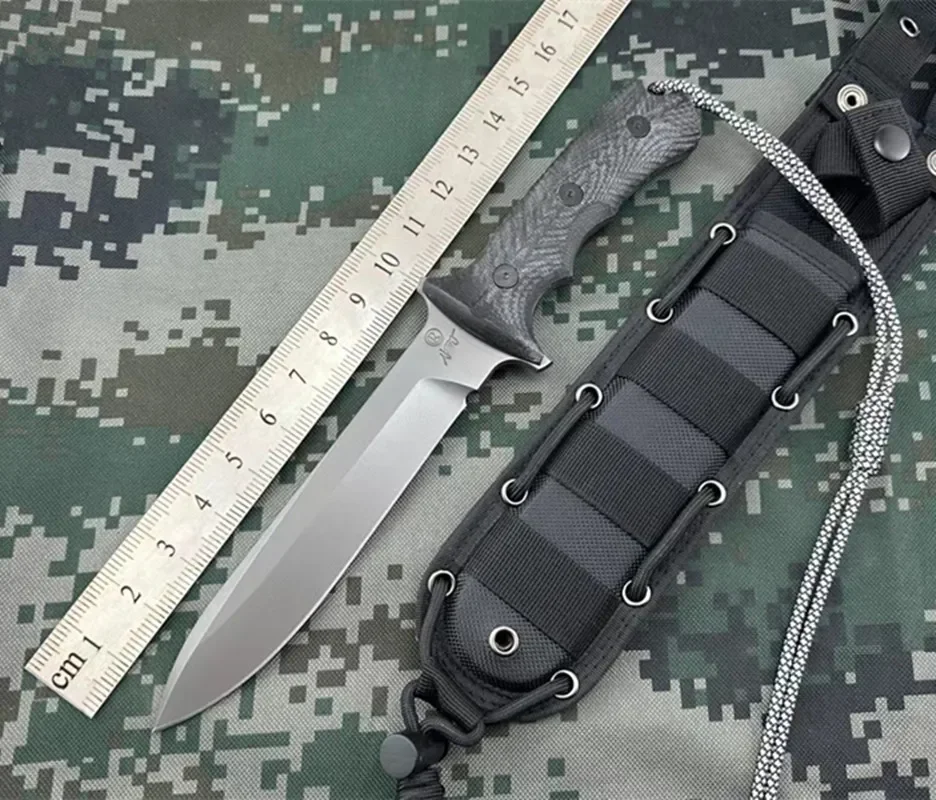 Christopher-Straight-Blade-Camping-Adventure-Tactical-Knife-Integrated ...