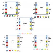 Quectel L76B-M33 L76 L76-L L76-LB L76L-M33 L76LB-A31แบบสแตนด์อะโลนโมดูล MT3333ชิป LNA ในตัว GPS ...