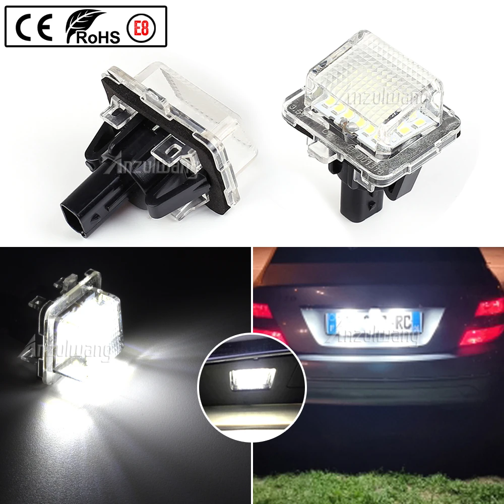 2 Pcs For Benz CLA W205 W204 W216 2D W218 W212 4D/5D W221 4D W222 W231 ...