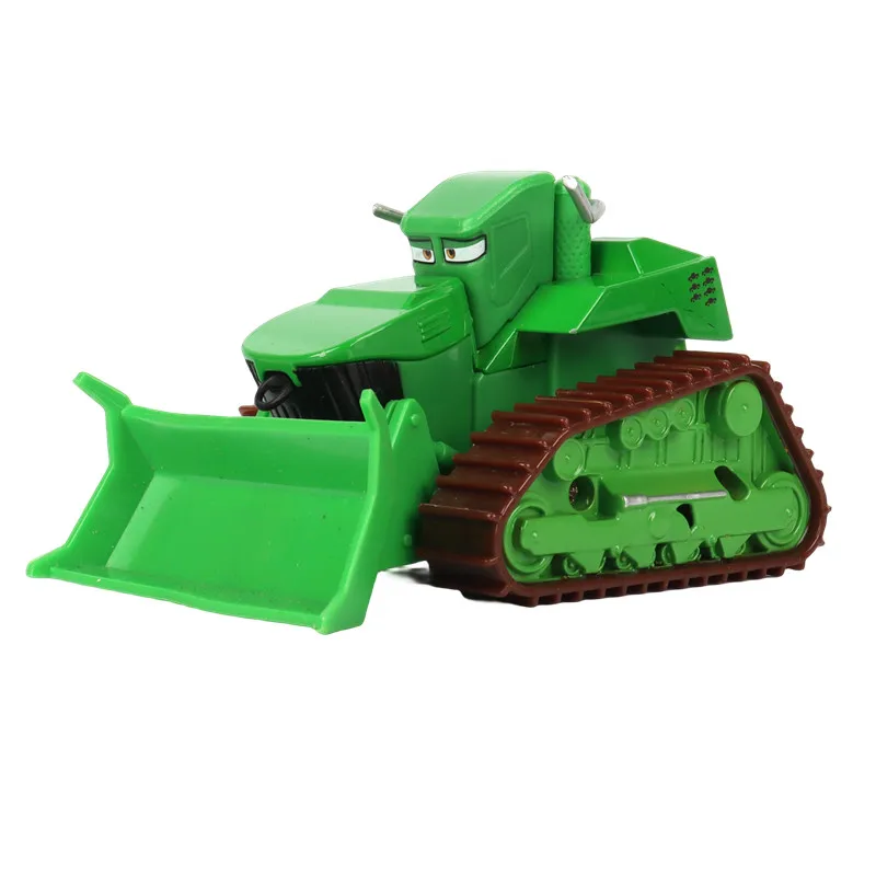 Disney Pixar Cars 2 3 Deluxe Frank Tractor Bulldozer Modelo de metal ...