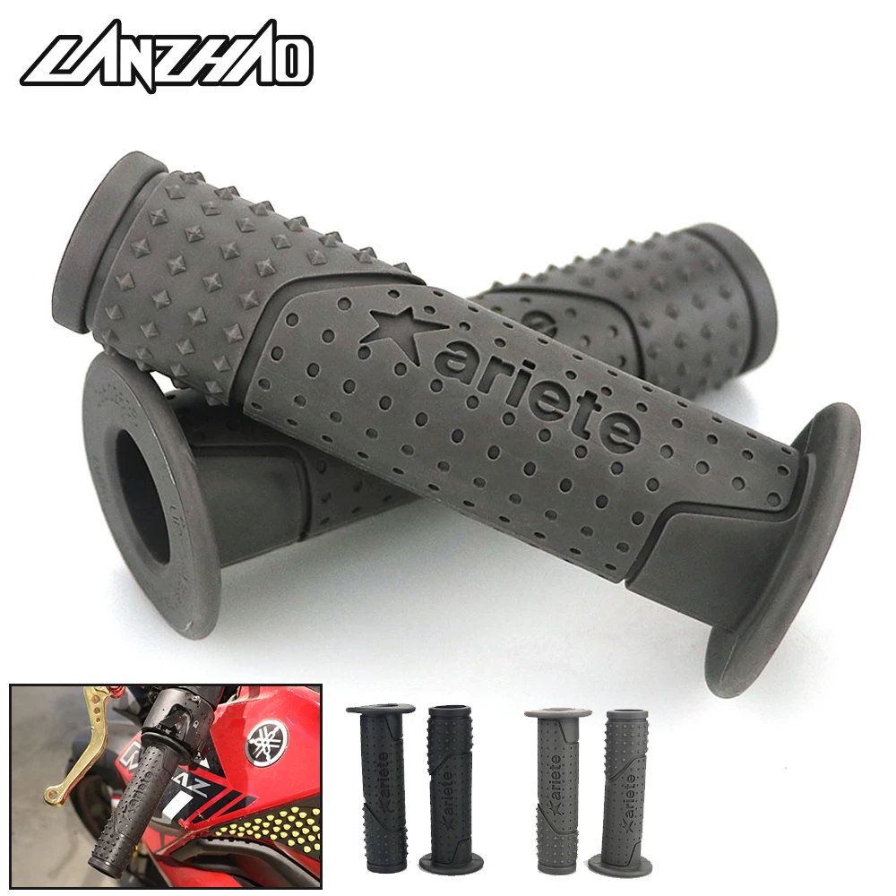 Motorcycle-Rubber-Hand-Grips-Ariete-Soft-Handle-Gel-Protector-for-Honda ...