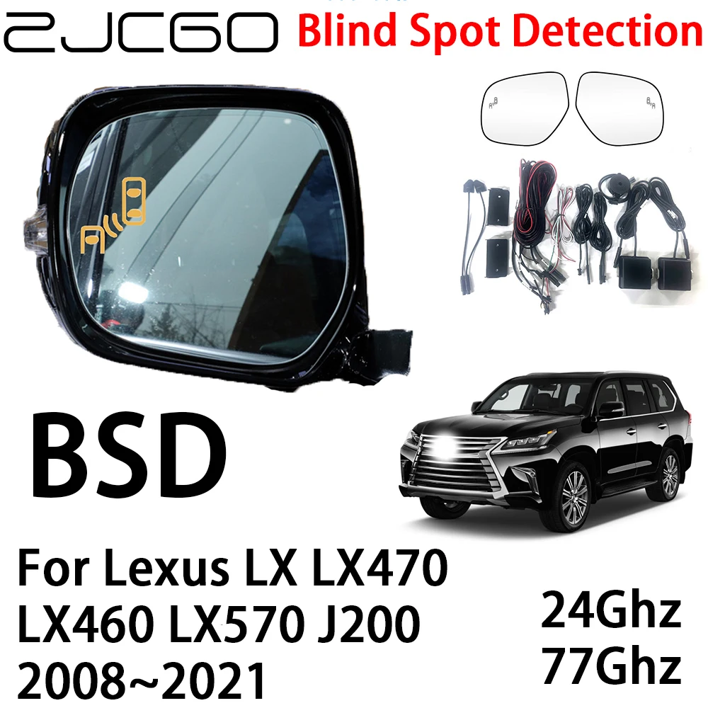 ZJCGO-Car-BSD-Radar-Warning-System-Blind-Spot-Detection-Safety-Driving ...
