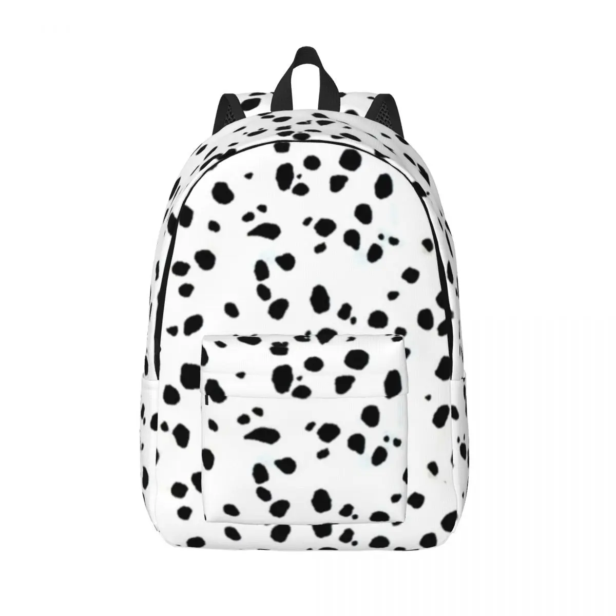 Dalmatian-Dog-Print-Canvas-Backpacks-Cute-Spots-Dots-Bag-Daily-Backpack ...