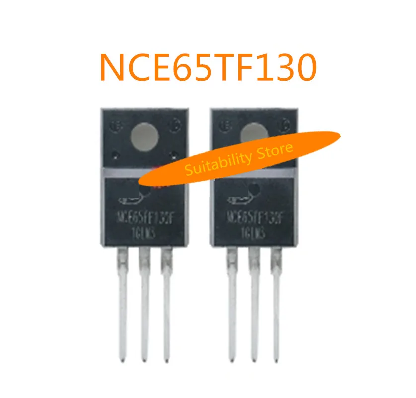5pcs-NCE65TF130-65TF130-New-stock-TO-220F-field-effect-MOS-transistor-N ...