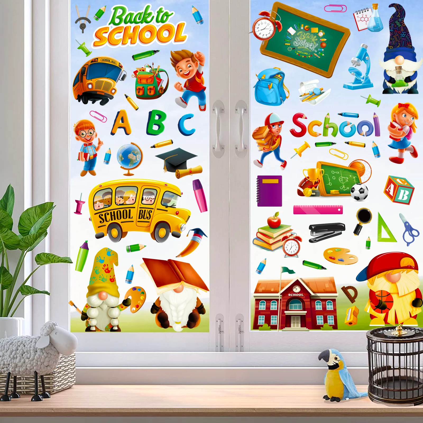 Classroom Window Decoration
