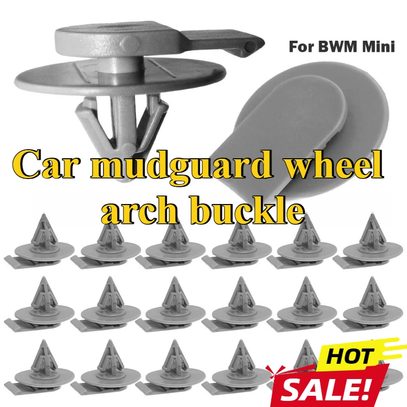 Car Wheel Arch Trim Clips Fasteners Auto Plastic Rivets For BMW Mini ...