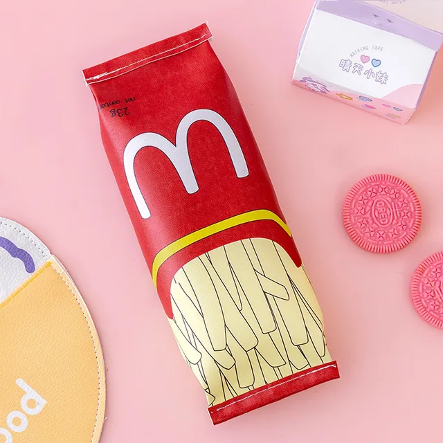 New creative simulation snack pencil case School pencil bag cute pen ...