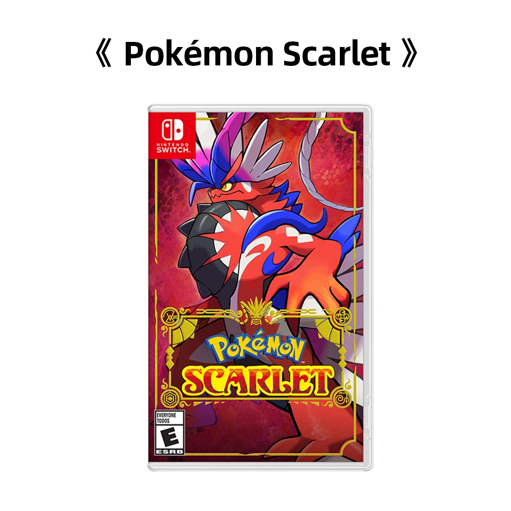Nintendo Switch Pokemon Scarlet Games Cartridge Physical Card ...