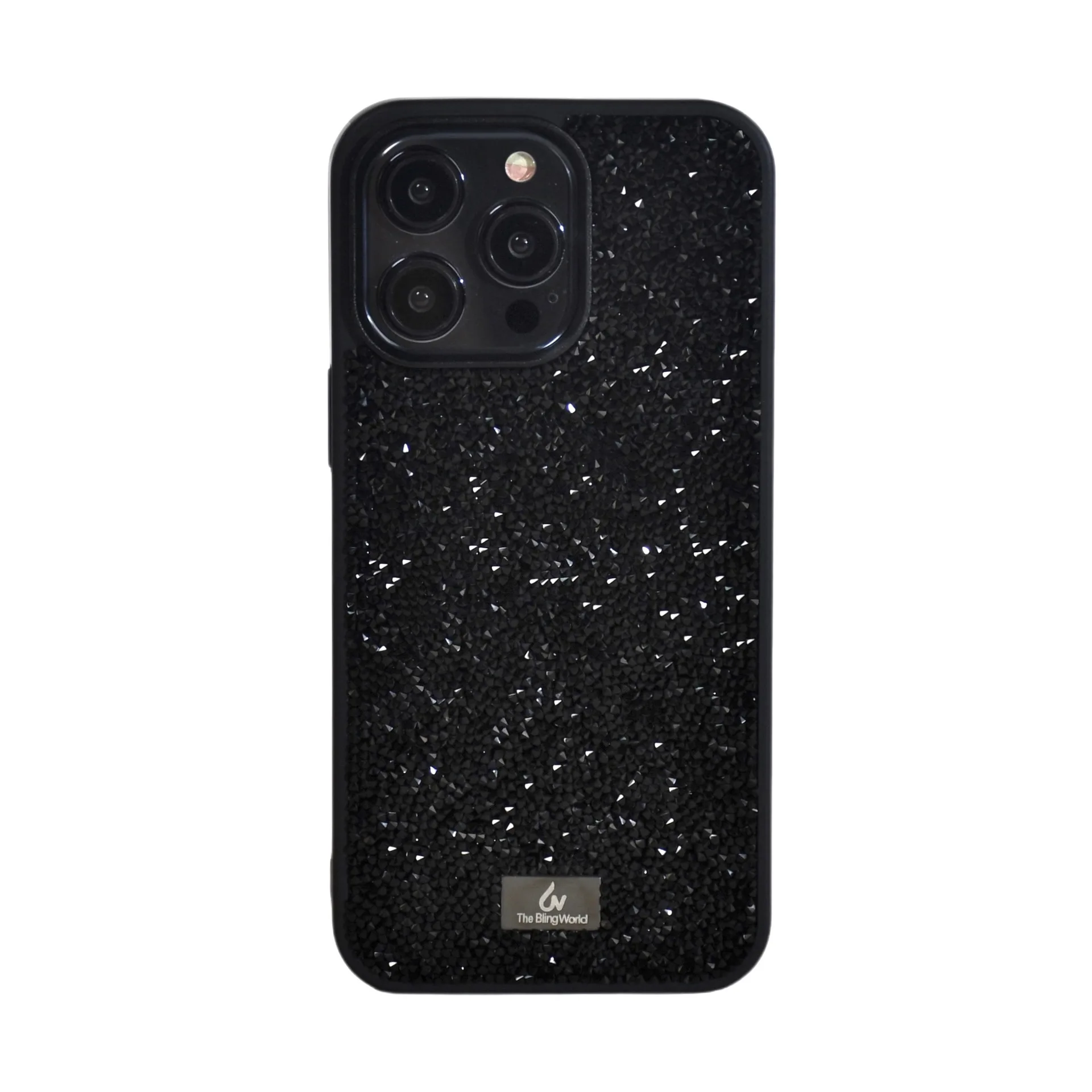 Luxury-Black-Rhinestone-Phone-Case-For-Apple-Iphone-16promax-15-14-13 ...