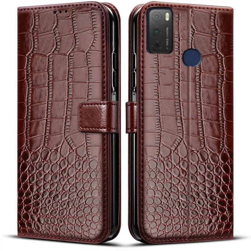 For TCL 20R 20SE 30 XE Pro 5G Protect Case Leather Magnet Luxury On TCL ...