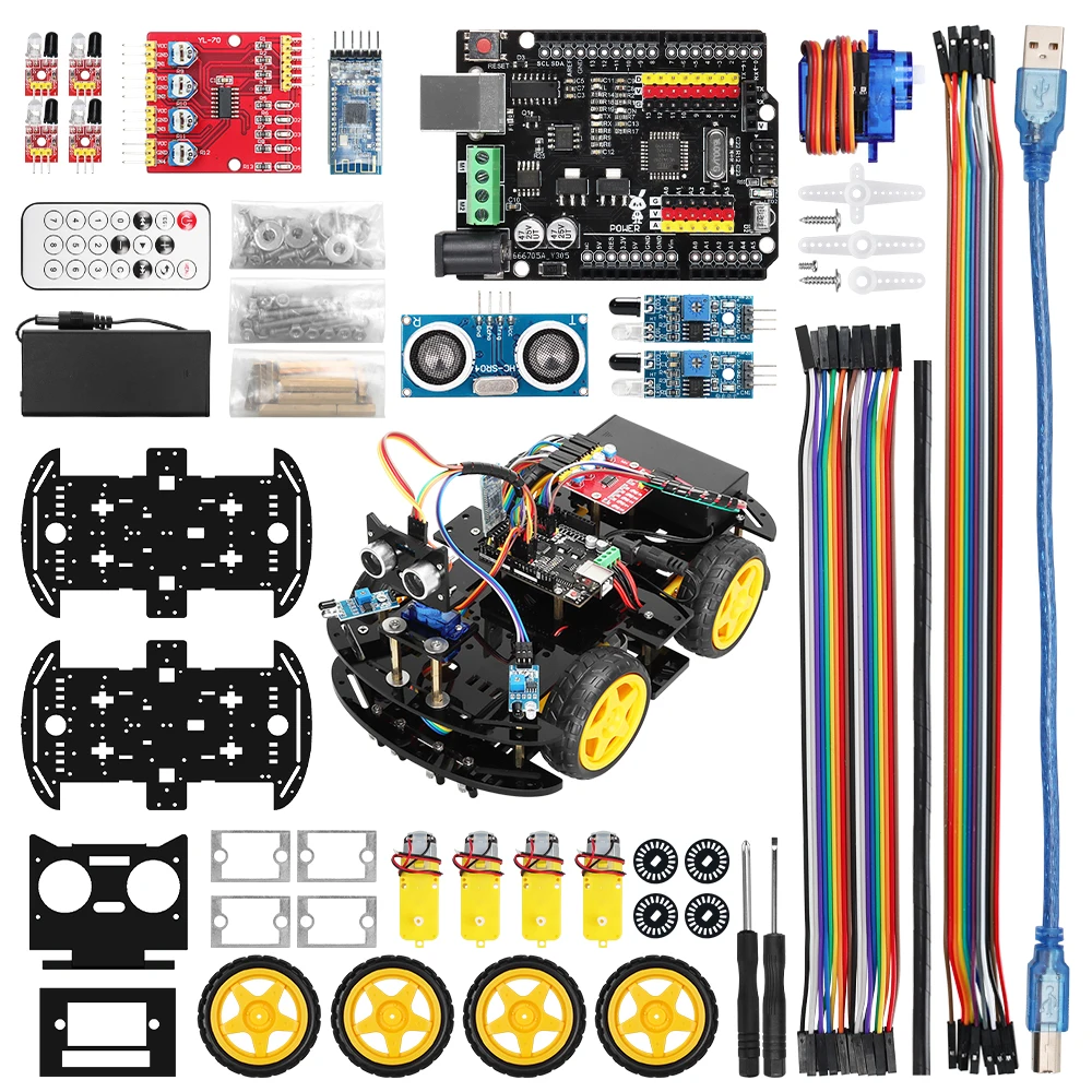 Robot-programable-Tkojabuny-para-Arduino-Kit-versi-n-completa-proyecto-arrancador-profesional ...