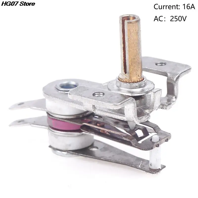 1PC-Silver-250V-16A-Adjustable-Temperature-Switch-Bimetallic-Heating ...