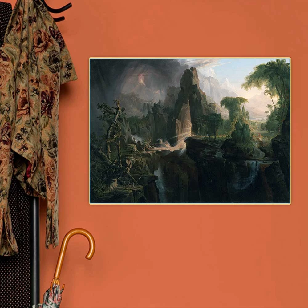 Expulsion From The Garden Of Eden Cole