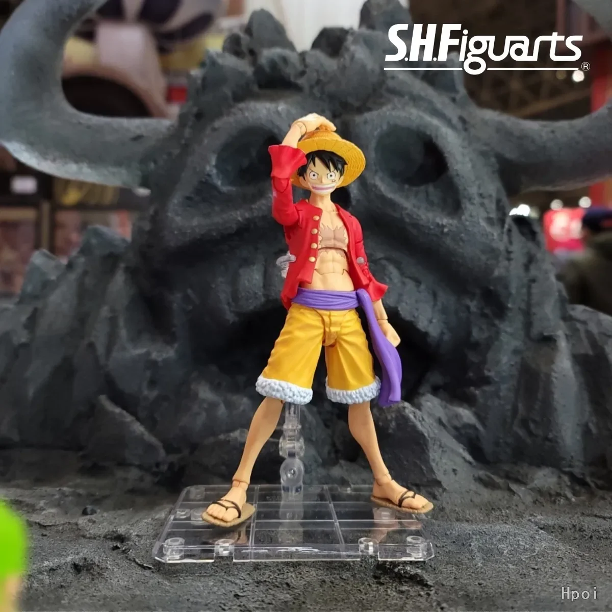 One-Piece-Figurine-Shf-Monkey-D-Luffy-Action-Figure-Pvc-Collection ...