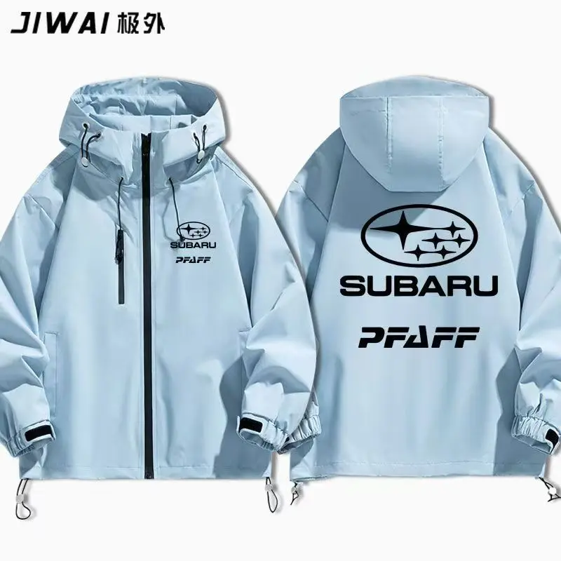 Subaru printed STI racing products, autumn and winter casual jacket fan ...