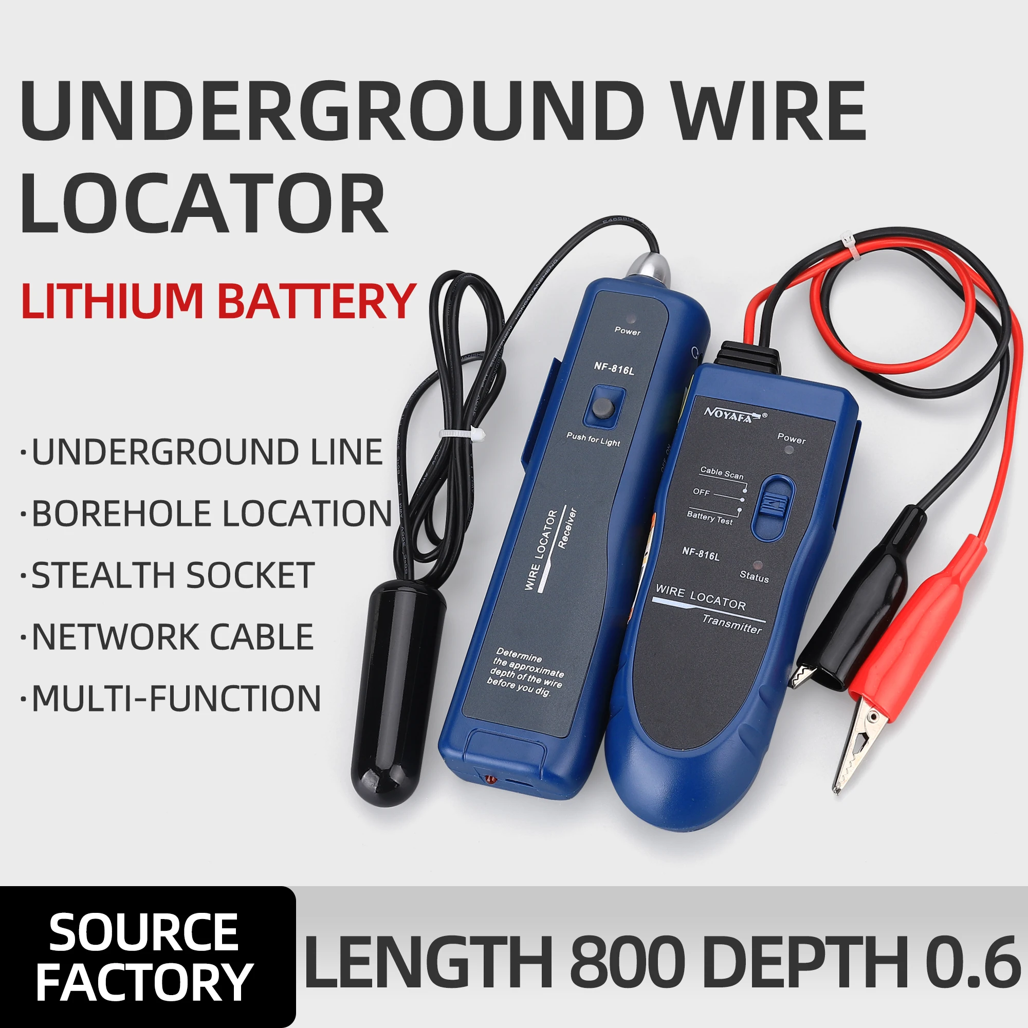 Network-Line-Finder-NF-816L-Underground-Cable-Detection-Instrument ...