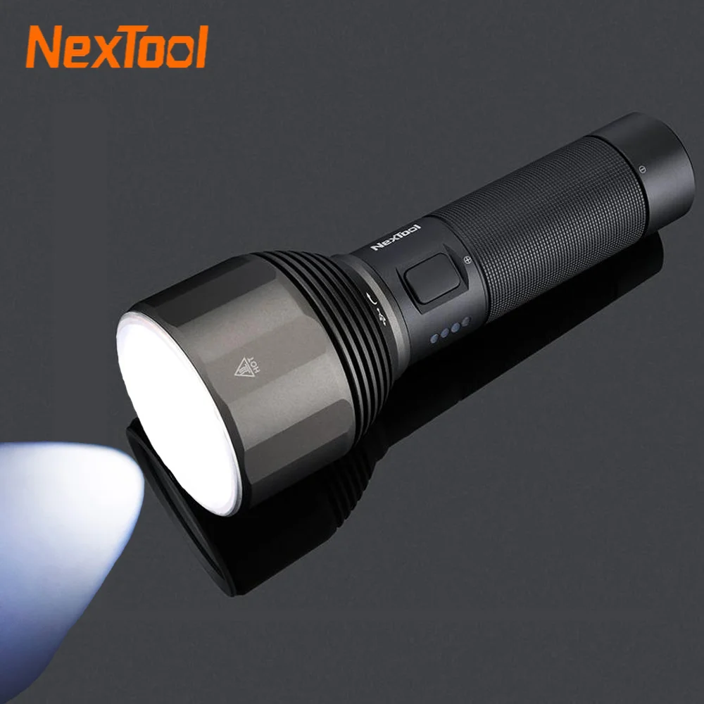 Nextool-Outdoor-Bright-Light-Flashlight-2000-Lumen-High-Bright-Electric ...